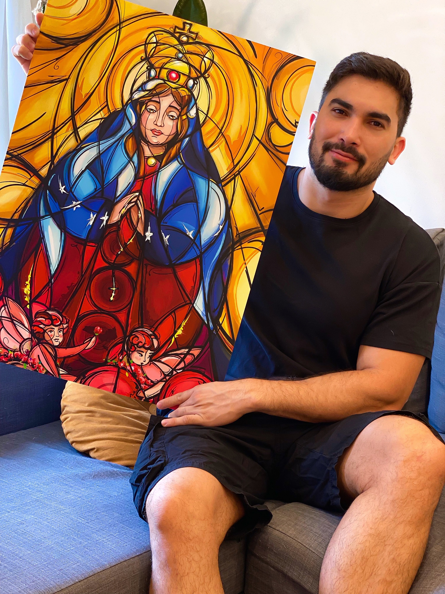 Jesús Marcano seduce el mundo del arte con su extraordinaria “Pintura Digital” Enterate24.com